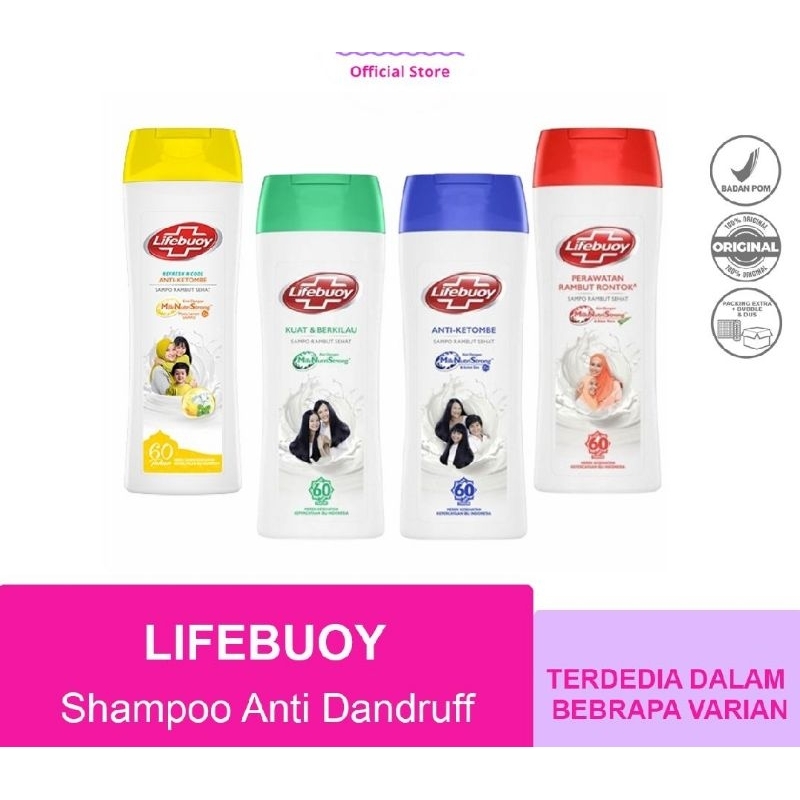 Jual Lifebuoy Shampoo Anti Ketombe Dandruff shampoo Refresh & Cool ...