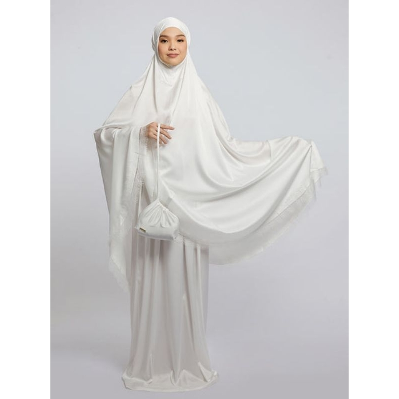 Jual Kami Satin Lace Prayer Set | Shopee Indonesia