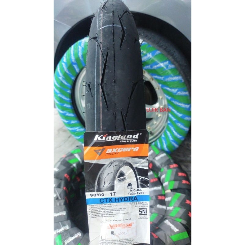 Jual Ban kingland CTX HYDRA 90/80-17 TUBE TYPE ( bukan tubeles ...