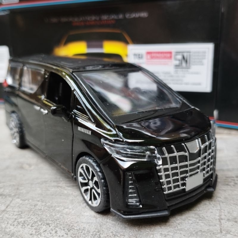 Jual Die Cast Mobil Alphard Mainan Mobil Miniatur Bahan Metal Alloy ...
