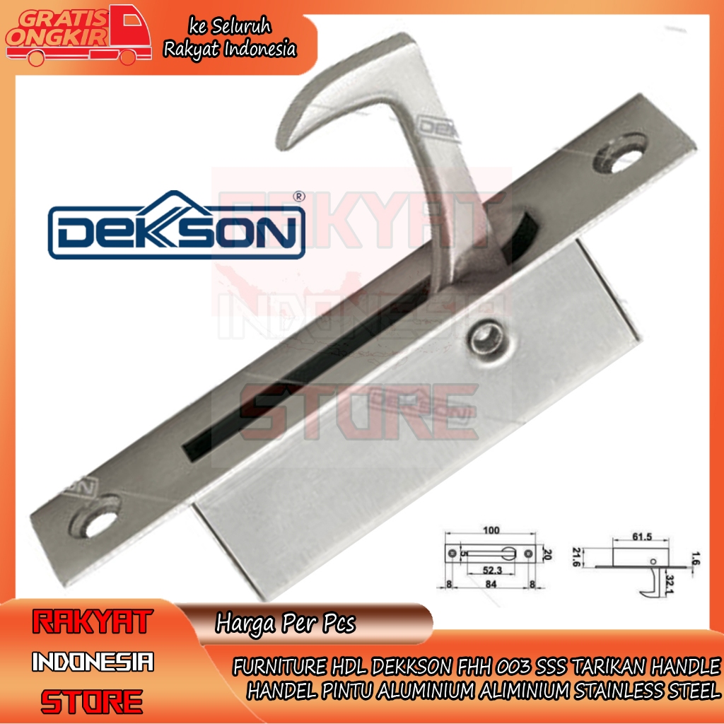 Jual Furniture Hdl Dekkson Fhh 003 Sss Tarikan Handle Handel Pintu ...
