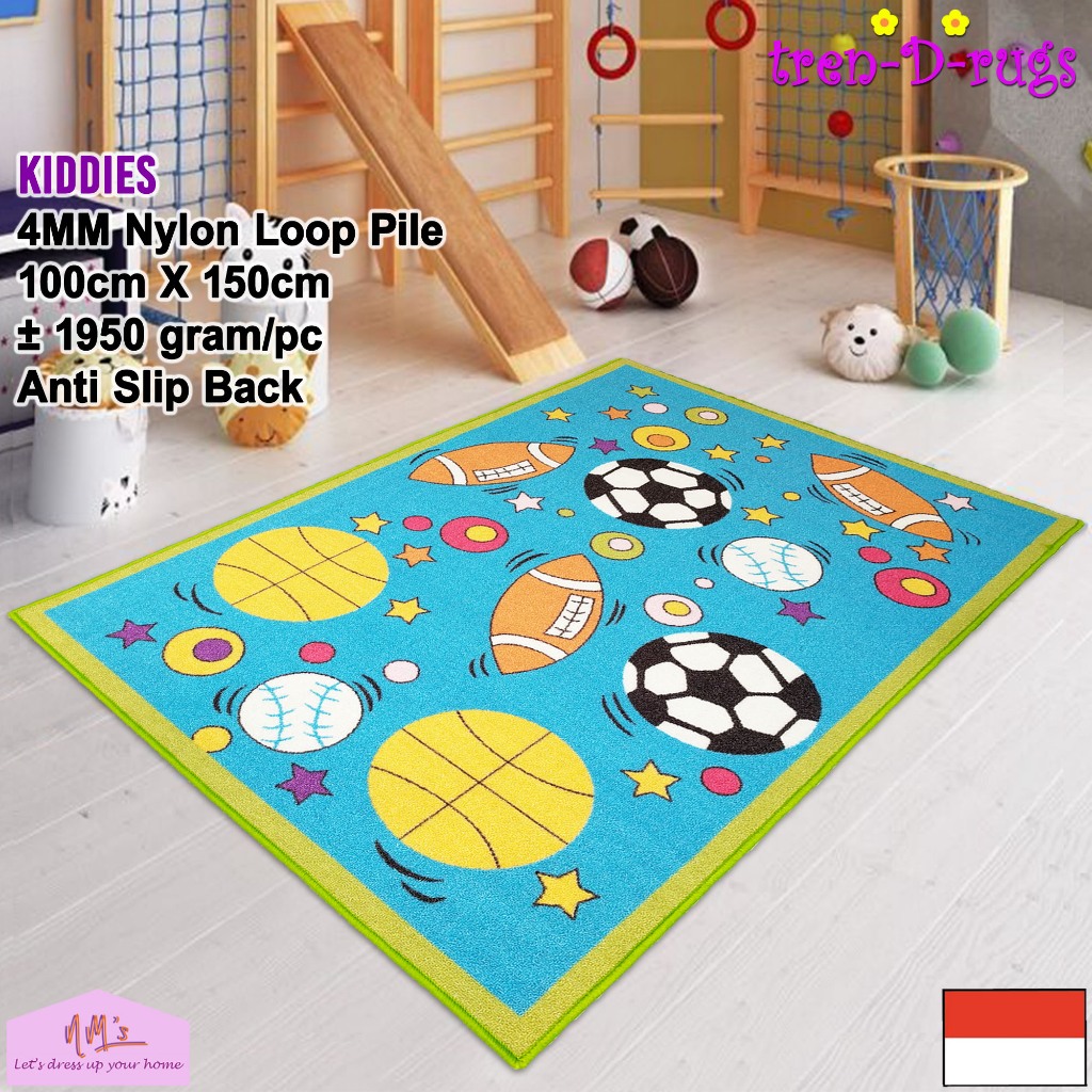 Jual Karpet karakter anak anak playmat bermain baby bayi kids permadani ...