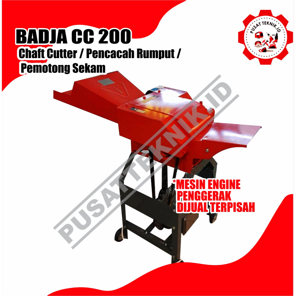 Jual BADJA CC200 MESIN CACAH RUMPUT MESIN PENCACAH RUMPUT KOMPOS CC 200 ...