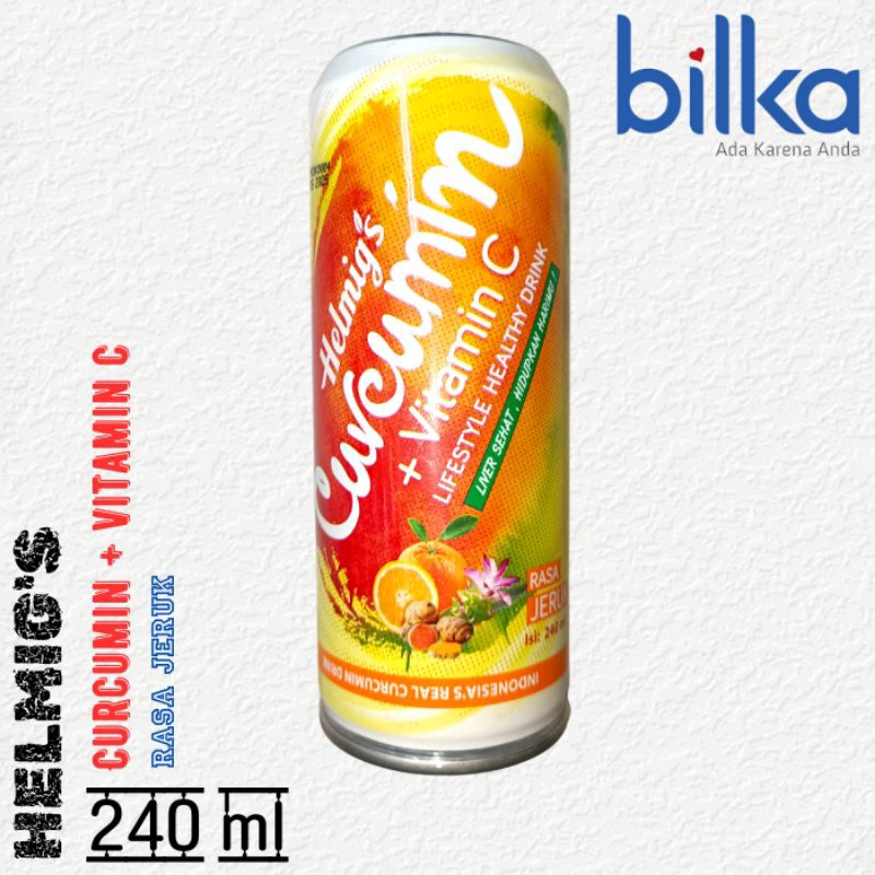 Jual HELMIG'S Curcumin + Vit C Jeruk 240ml | Shopee Indonesia