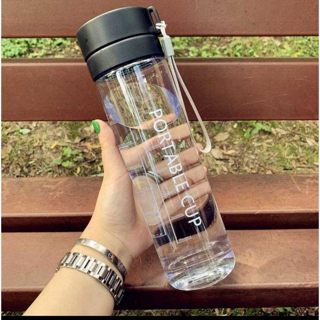 Jual COD Botol Minum Portable Cup Premium Botol Air Minum Sport Travel ...