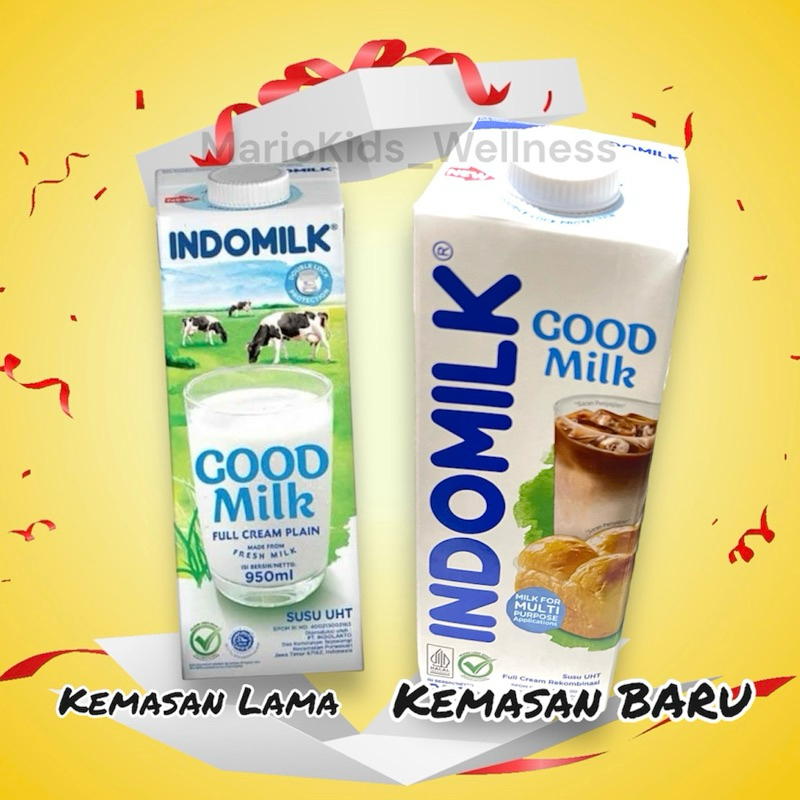 Jual TERMURAH Susu Indomilk UHT 1L , 950ml 1 Dus / 1 Karton OJOl Only | Shopee Indonesia