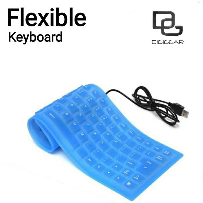 Jual DIGIGEAR | Keyboard Flexible USB | ANTI AIR | Keyboard Mini Karet ...