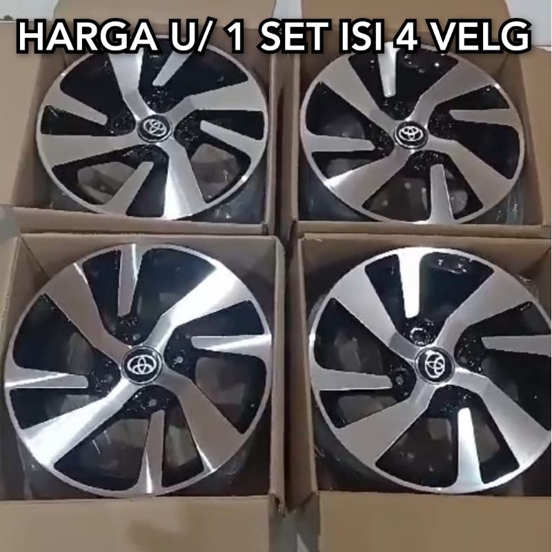 Jual Velg Veloz R.15 OEM model ORI (4 Velg) | Shopee Indonesia