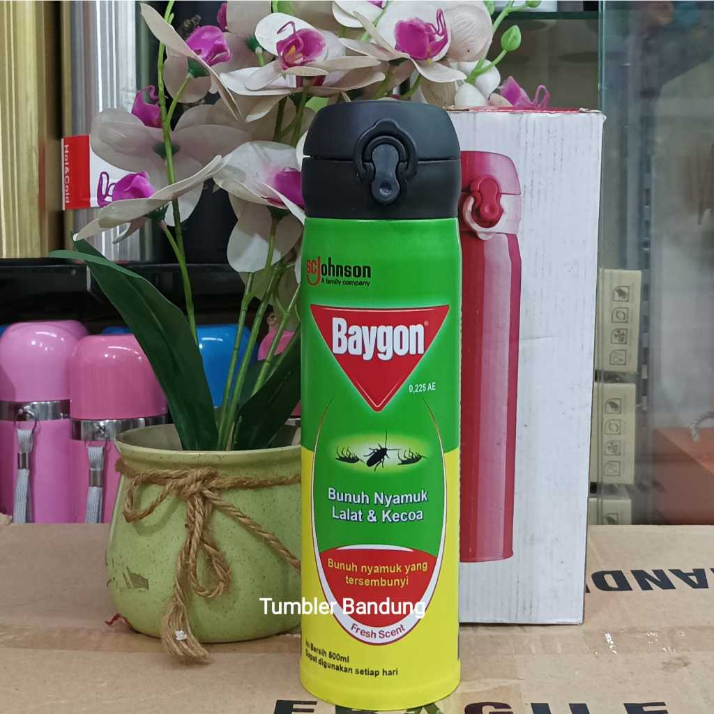 Jual botol minum custom tumbler termos baygon hit wipol anggur lucu ...