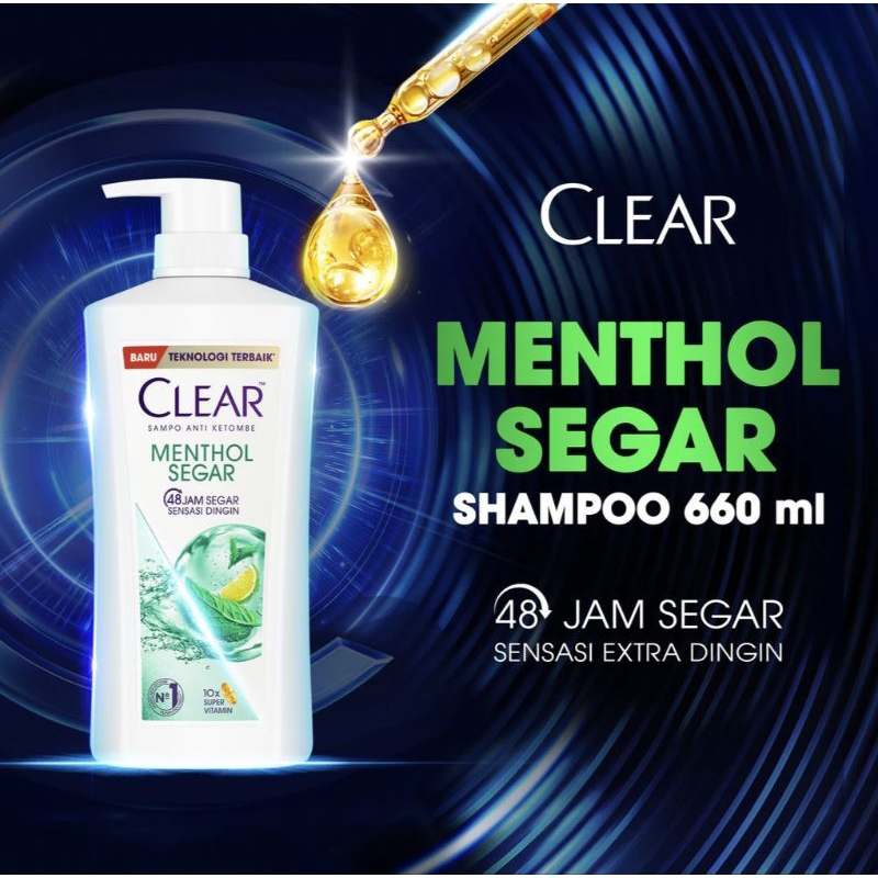 Jual CLEAR SAMPO ANTI KETOMBE 660ML | Shopee Indonesia