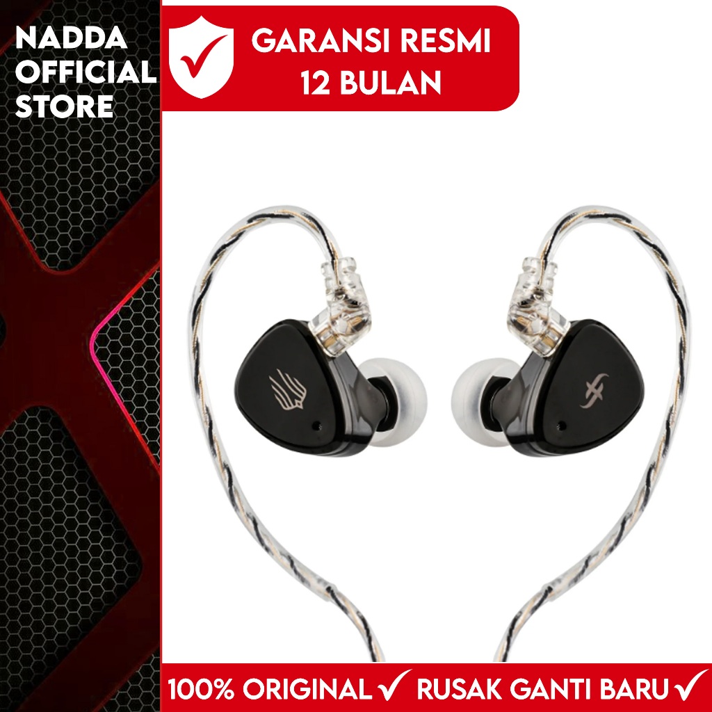 Jual SIMGOT EM6L 1DD+4BA Hybrid H-2019 Target In Ear Monitor Earphone ...