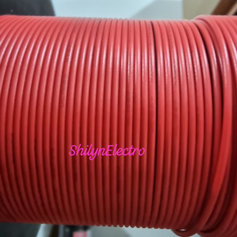 Jual 1 METER KABEL AWG 22 SERABUT TEMBAGA PUTIH AWG22 LISTRIK AUDIO | Shopee Indonesia