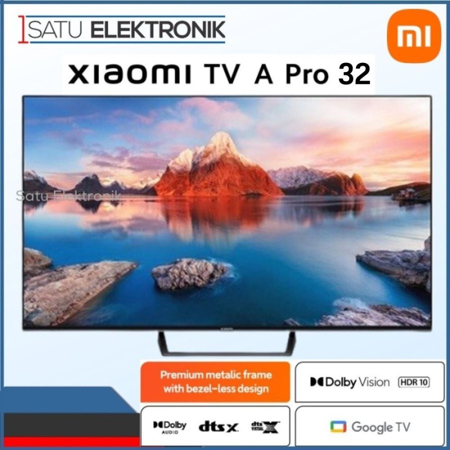 Jual Xiaomi TV 32 Inch A Pro Smart TV Google TV Digital L32M8 | Shopee ...