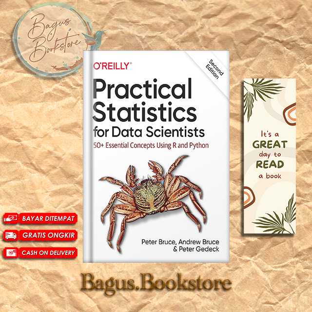 Jual (Size B5) Practical Statistics for Data Scientists: 50+ Essential ...