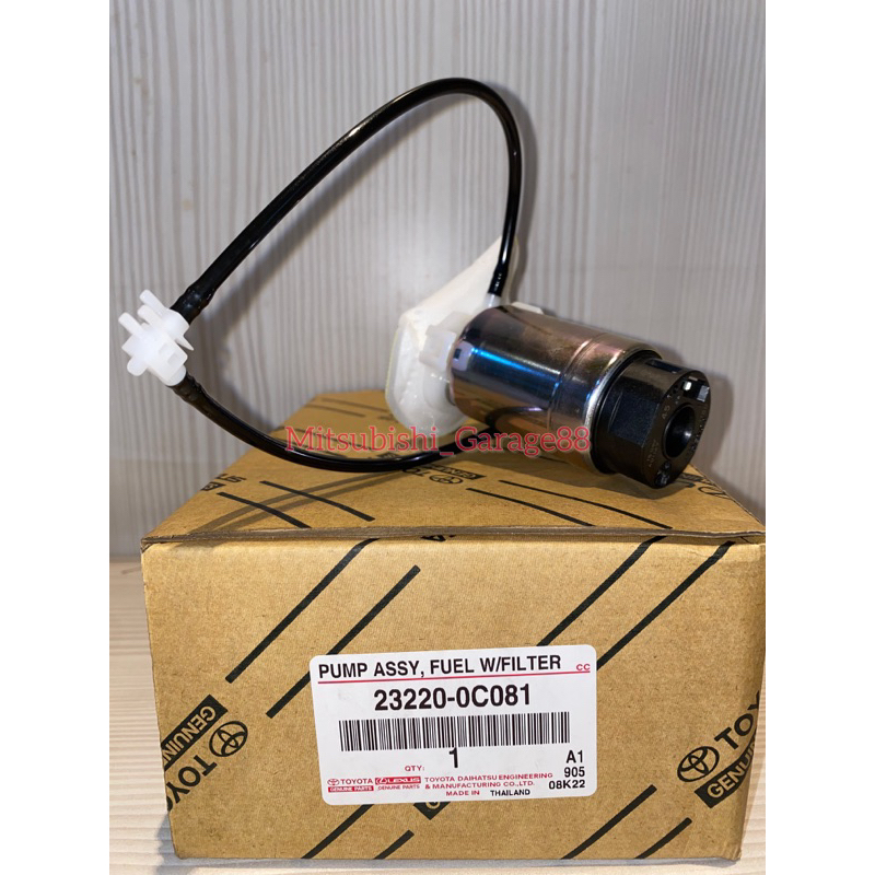Jual Fuel Pump Pompa Bensin Innova 2004 - 2015 Original Toyota 23220 ...