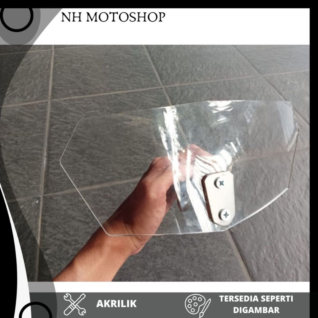 Jual EXTENSION VISOR EXTENSION WINDSHIELD TAMBAHAN VISOR CB150 X ADV150 ...