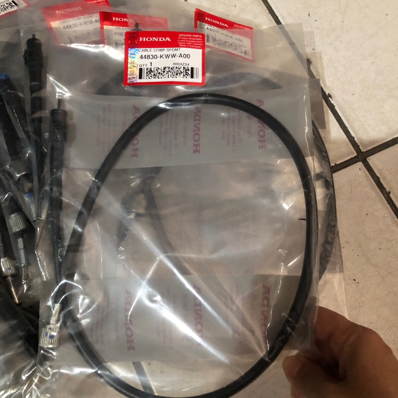 Jual Kabel speedometer kilometer KWW Revo 110,revo fi, Supra X 125 new ...