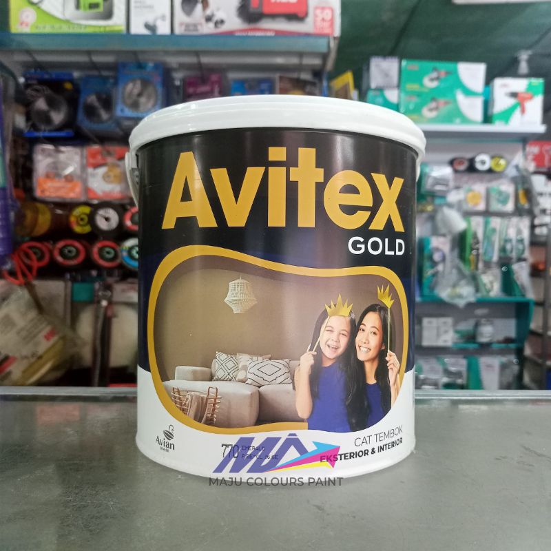 Jual CAT AVITEX GOLD 5 KG | Shopee Indonesia
