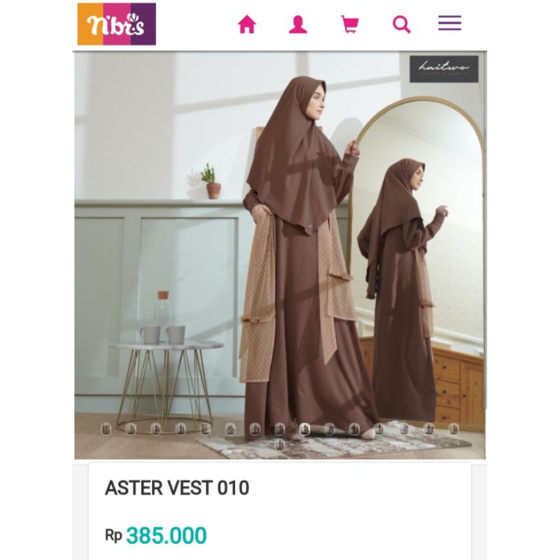 Jual Haitwo Gamis plus khimar | Shopee Indonesia