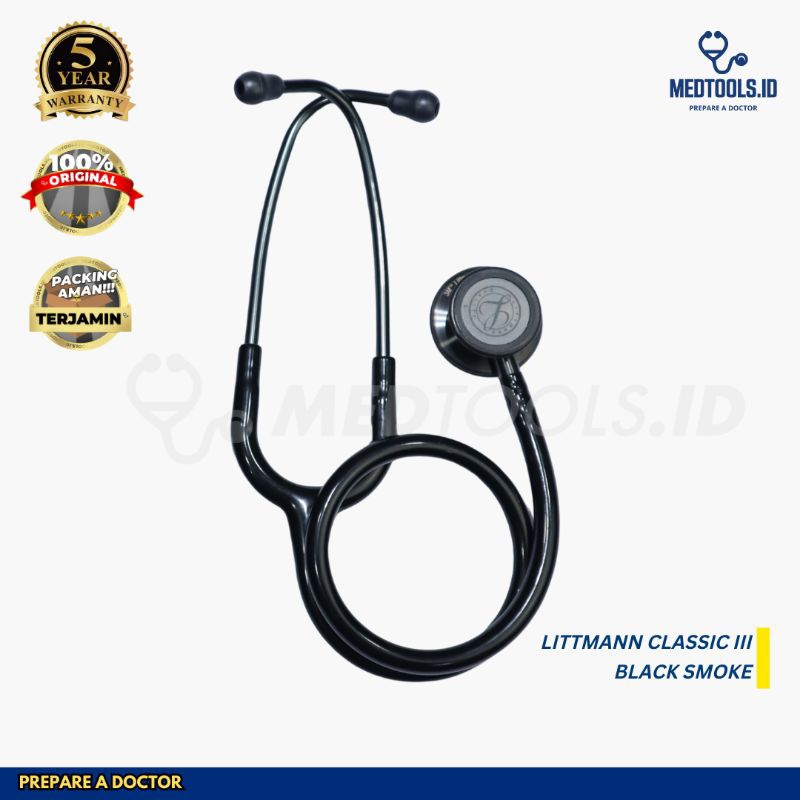 Jual Littmann Classic III Black Smoke Edition | Shopee Indonesia