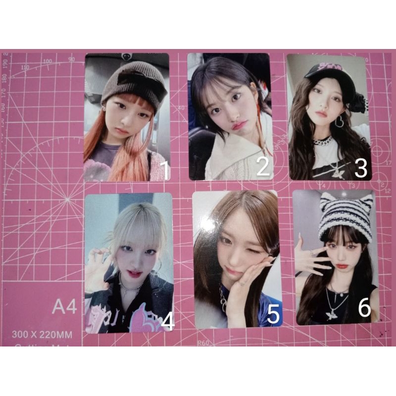 Jual photocard Ive unoff 2 sisi HARGA UDH TERMASUK PAC!!! (WAJIB BACA DESK!!) | Shopee Indonesia