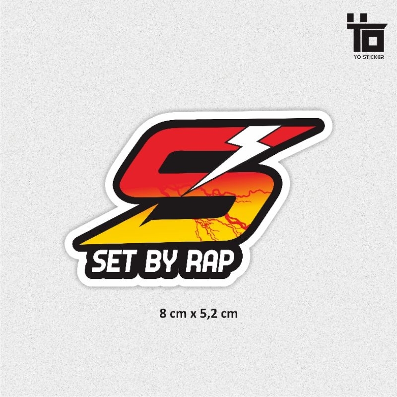 Jual STICKER SET BY RAP/STCIKER LOGO S/STICKER MOTOR KEREN | Shopee ...