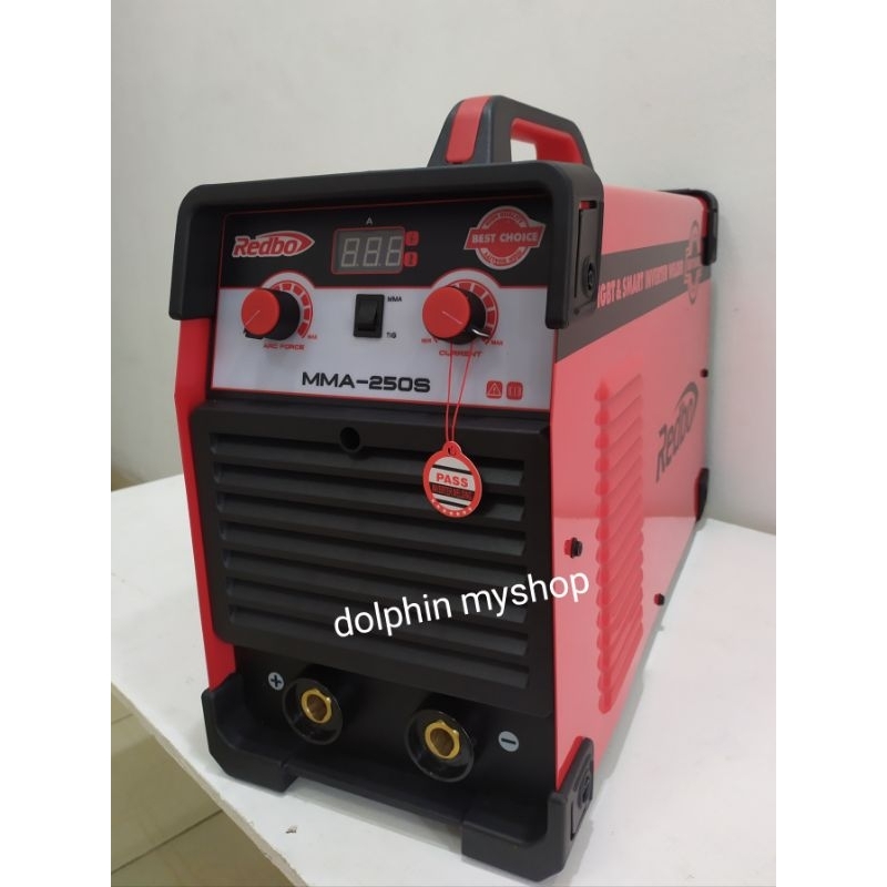 Jual Mesin Las 250A REDBO MMA 250 S 250S Trafo Inverter 250 A 1 Phase | Shopee Indonesia