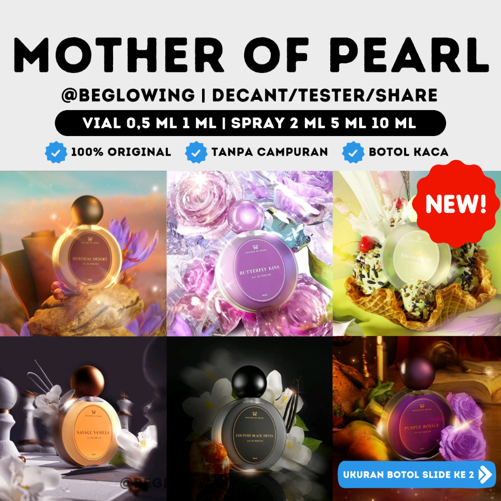 Jual Decant - Mother of Pearl Perfumery MOP Tasya Farasya Pistachi Oh ...