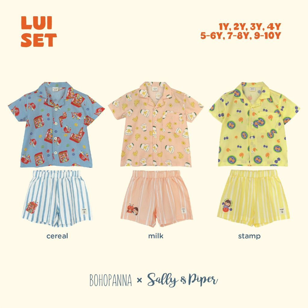 Jual BOHOPANNA - BOHOPANNA X SALLY & PIPER - LUI SET | Shopee Indonesia