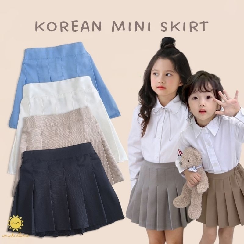 Jual Rok Anak Perempuan Korea Mini Skirt 1-5TH | Shopee Indonesia