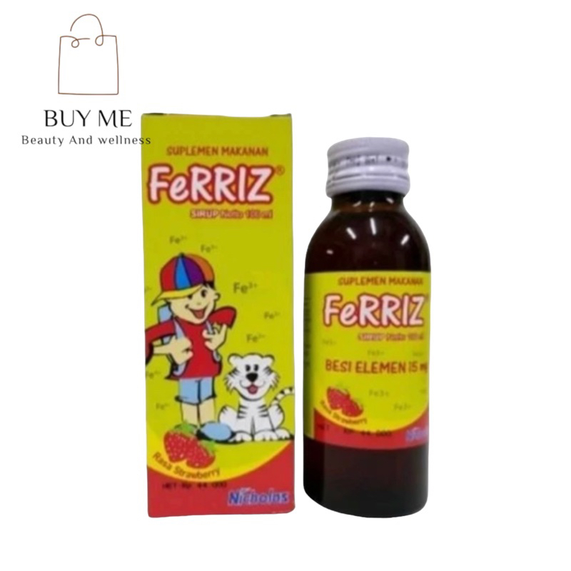Jual Ferriz Sirup 100 mL Vitamin Zat Besi | Shopee Indonesia