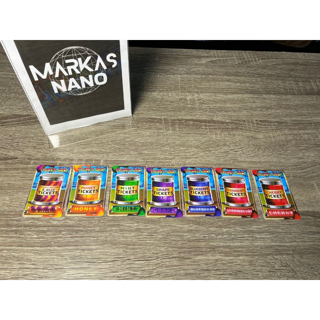 Jual Kartu Timezone JELLY LAB Ticket Jar Full Set | Shopee Indonesia