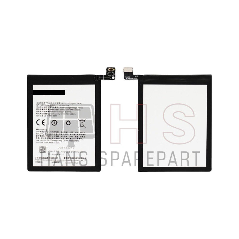 Jual BLP651 / BATTERY / BATERAI OPPO R15 PRO - ORI | Shopee Indonesia