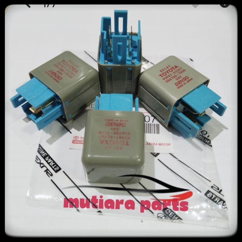 Jual Relay lampu Dyna rino 14B 12HT Dutro kaki 4 24V Relay head lamp ...