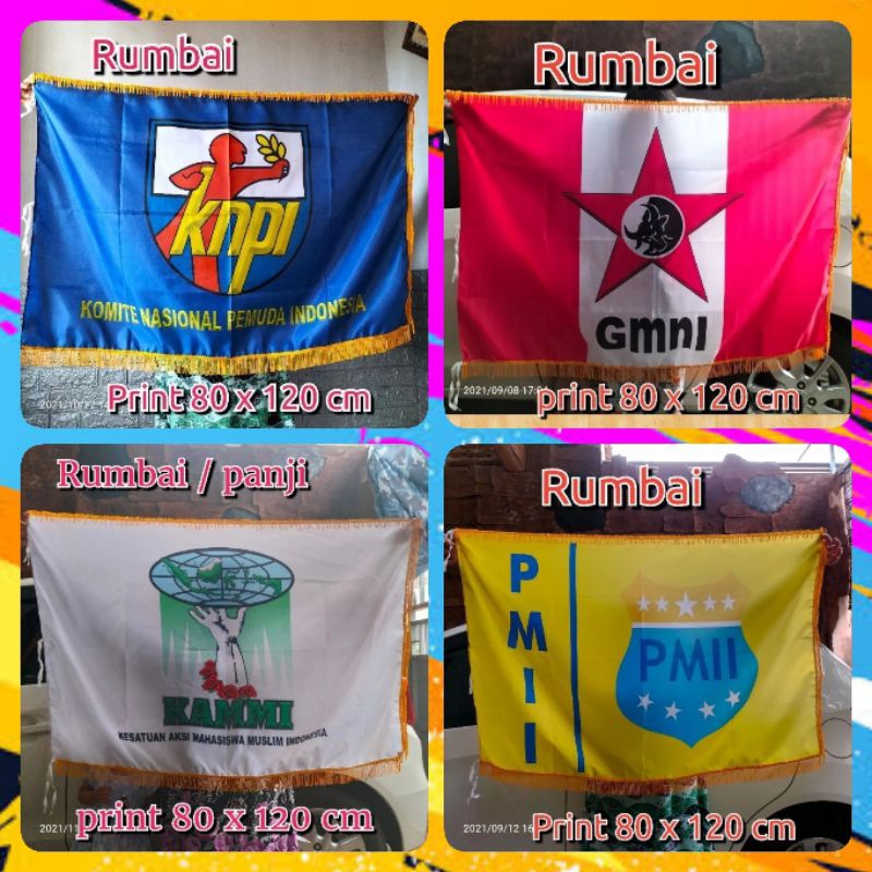 Jual bendera KAMMI PMII GMNI KNPI | Shopee Indonesia