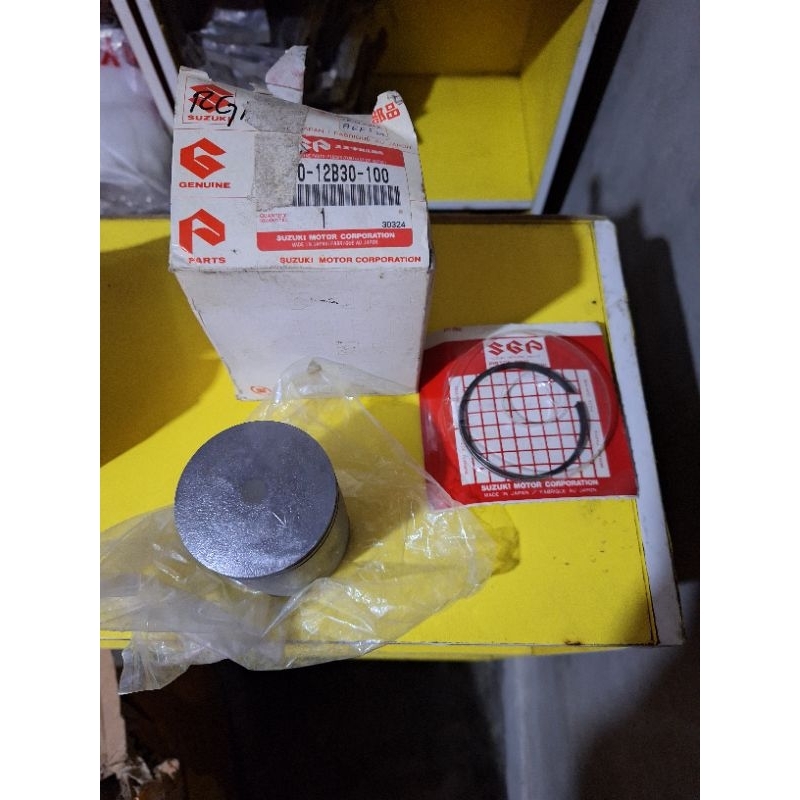 Jual piston kit RGR original japan seher dan ring suzuki RGR 150 ...