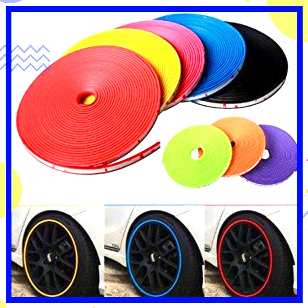 Jual IDEKU Wheel Protector Pelindung Velg Karet Rim Protector / Wheel ...