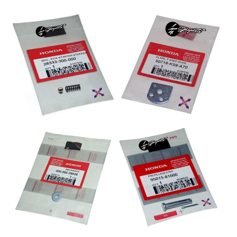 Jual Part Step Belakang Scoopy K2F & Vario 150 New & Vario 160 | Shopee ...