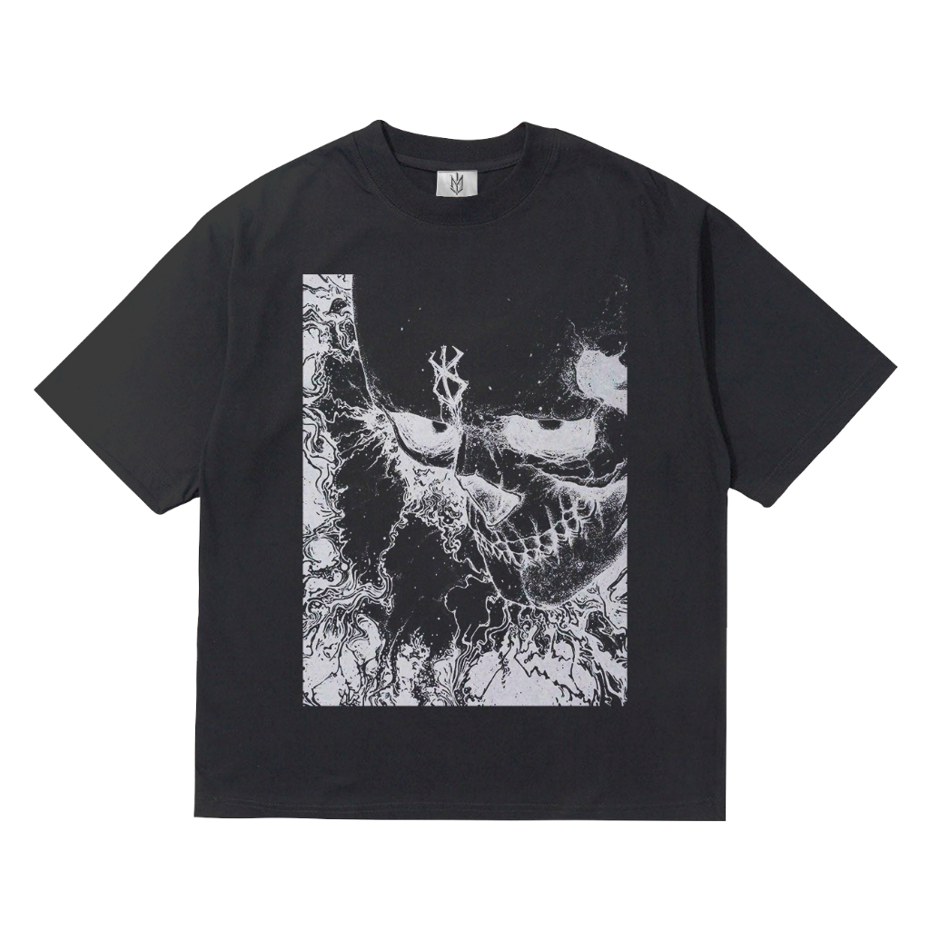 Jual MEDIEVALCO - KAOS BAJU SKULL BERSERK ANIME BLACK | T-SHIRT ...
