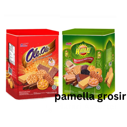 Jual ASW OLE-OLE ASSORTED BISCUIT KALENG SEGI 600GR // HATARI BISKUIT ...