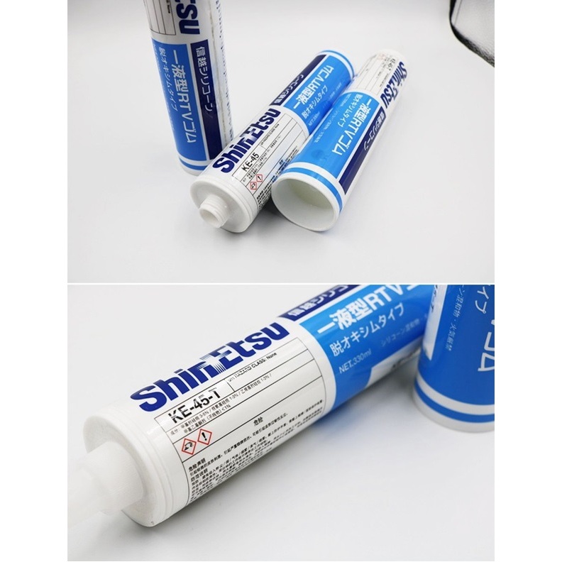 Jual shinetsu ke45 general electric rtv silicone rubber 330g electrical insulation,shin-etsu KE ...