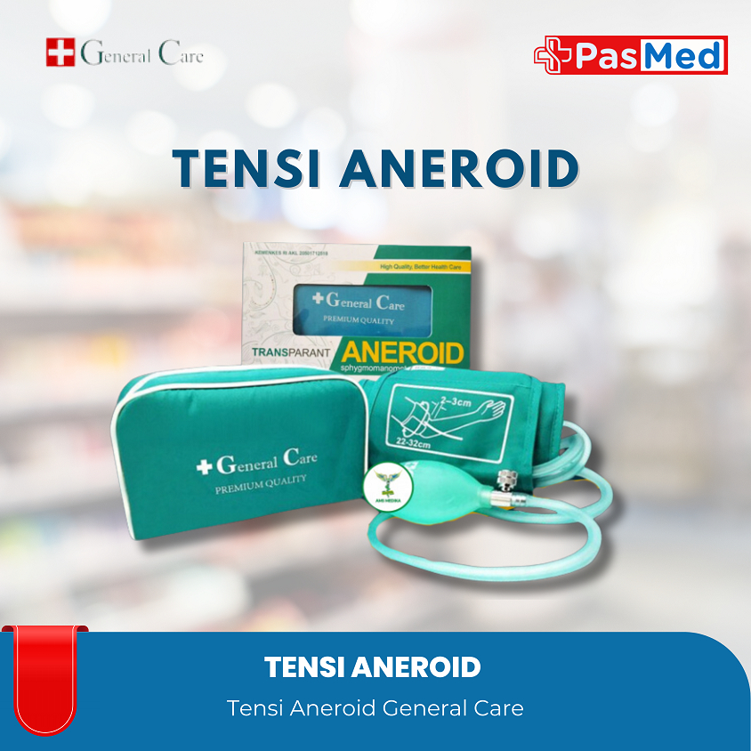 Jual PASMED | GENERAL CARE Tensi Aneroid Tensi Jarum General Care ...