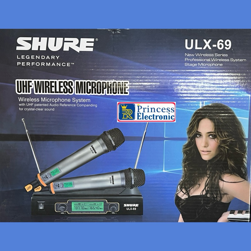 Jual Mic wireless model Shure Double | Shopee Indonesia