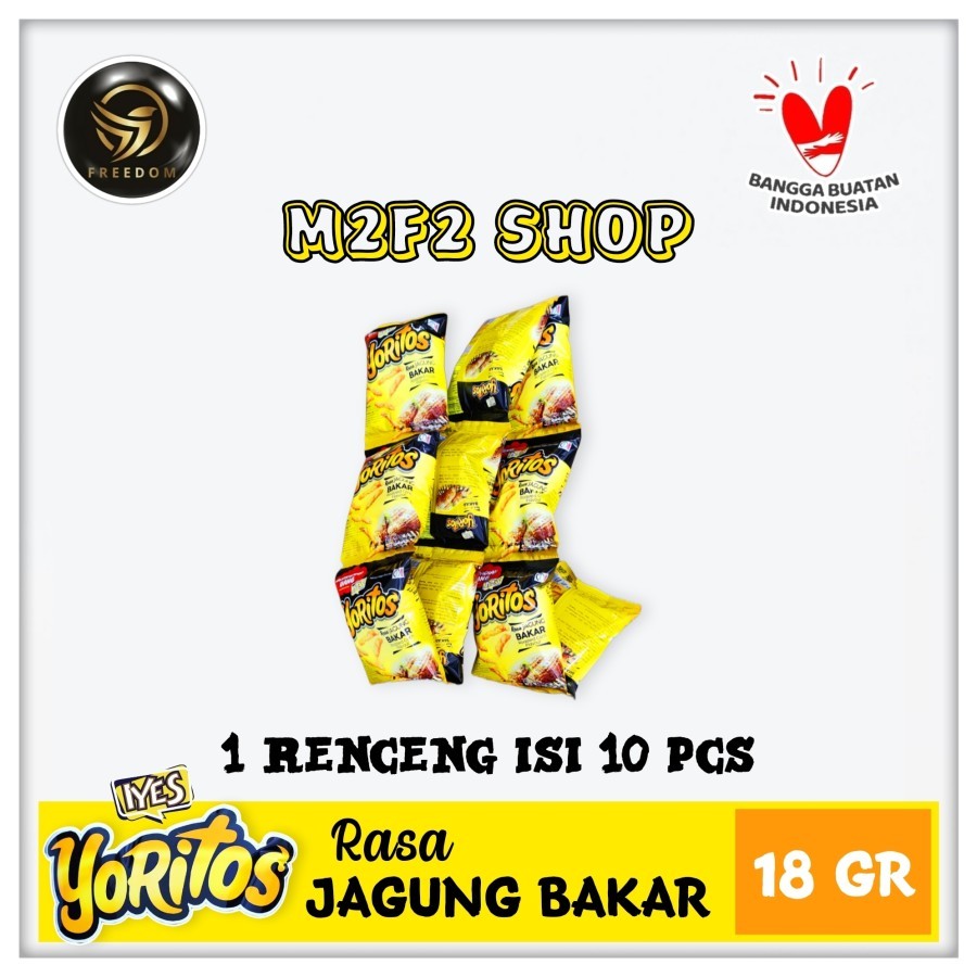Jual Iyes Snack Yoritos Roasted Corn Flavour | Camilan Rasa Jagung ...