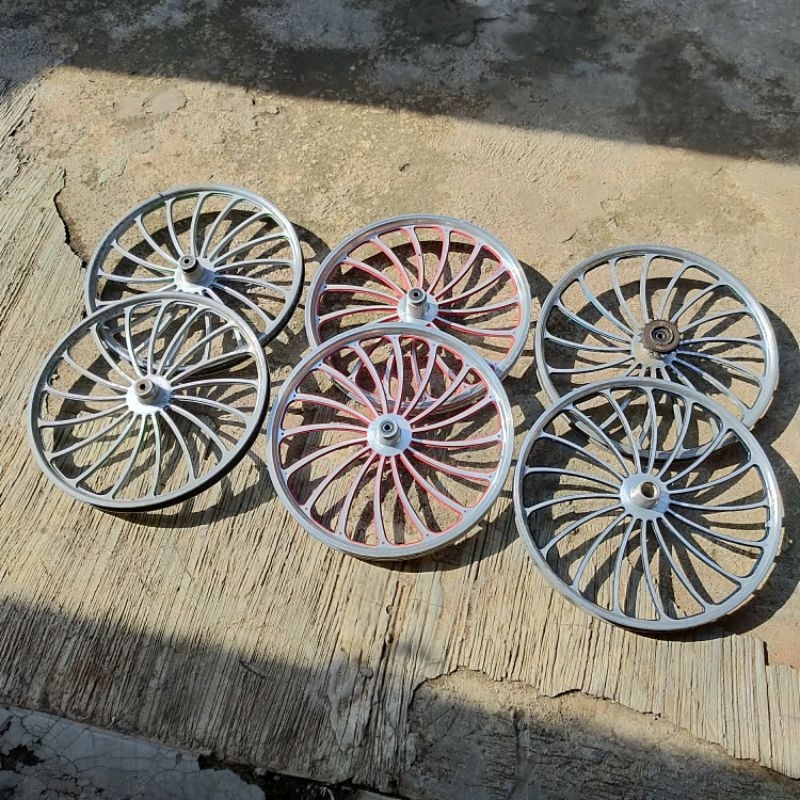 Jual Sepasang Rim Wheel Pelk Velk Velg Sepeda Engkol BMX Minion ...