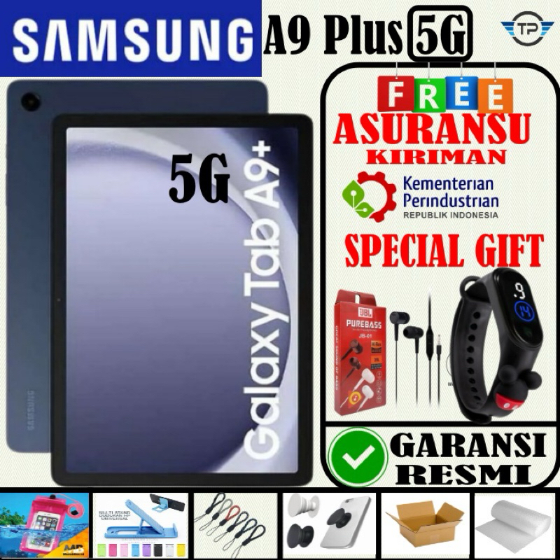 Jual Samsung GALAXY Tab A9 plus 5G 8/128 GARANSI RESMI SAMSUNG | Shopee Indonesia