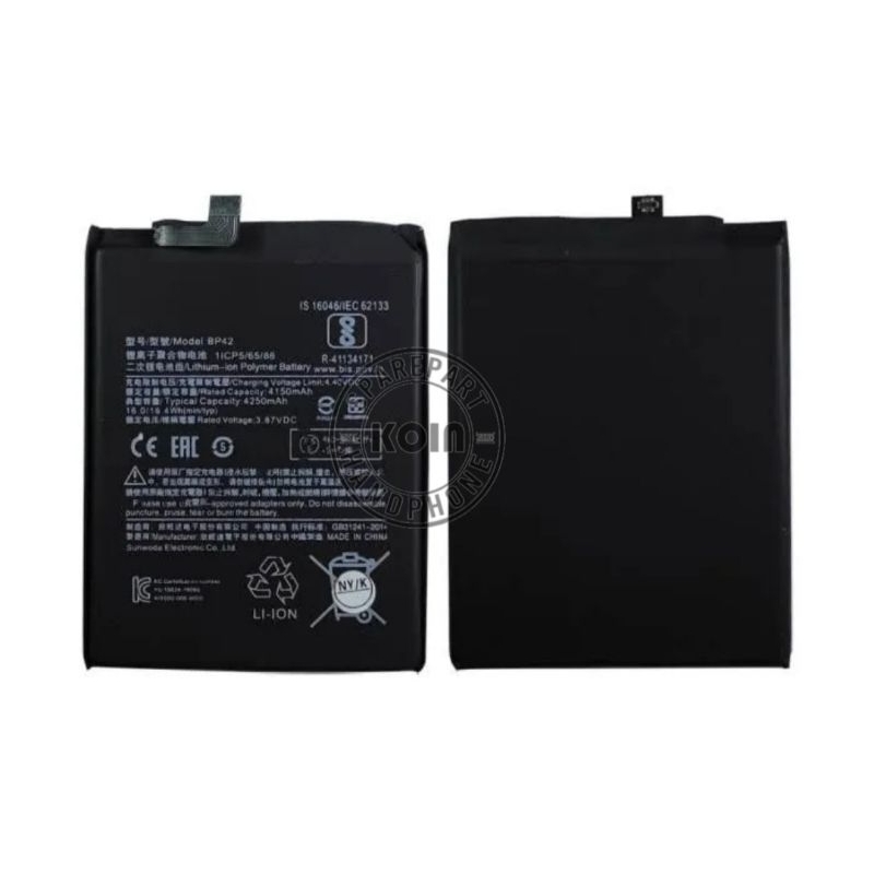 Jual BATERAI/BATRE/BATTERY XIAOMI MI 11 LITE/BP42/BP 42 ORIGINAL ...