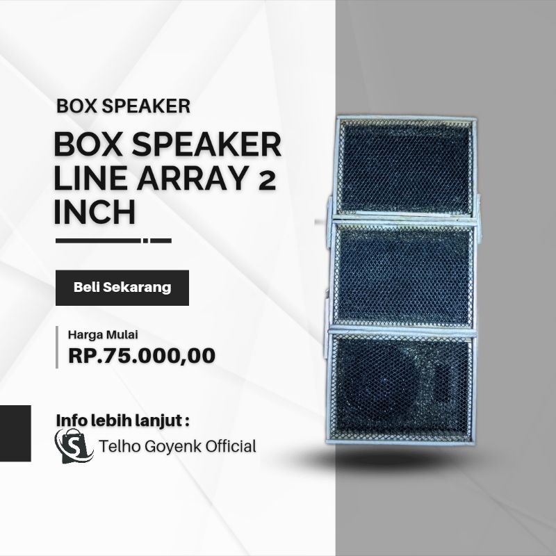 Jual BOX LINE ARRAY 2 INCH | Shopee Indonesia