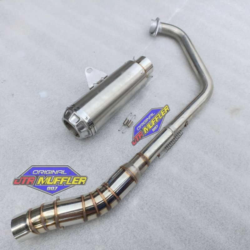 Jual Knalpot racing Xsr 155 Knalpot R15 v3 v4 Full set lengkap | Shopee ...