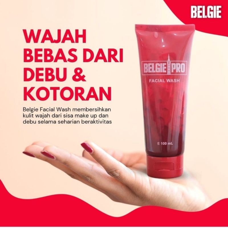 Jual Belgie Pro Facial Wash 100% original ( harga promo untuk 100 ...
